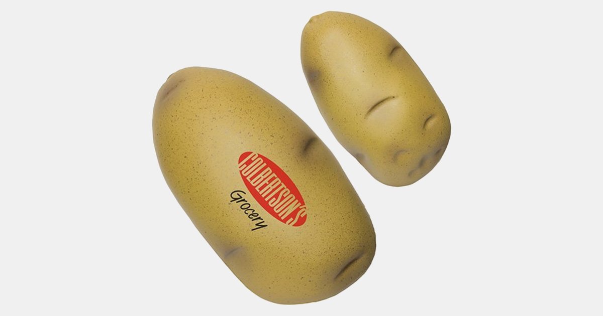 Stress Ball Potato | ImprintLogo.com