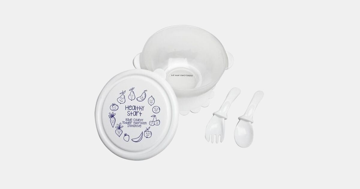 Sure Stay Baby Feeding Set with your logo | ImprintLogo.com