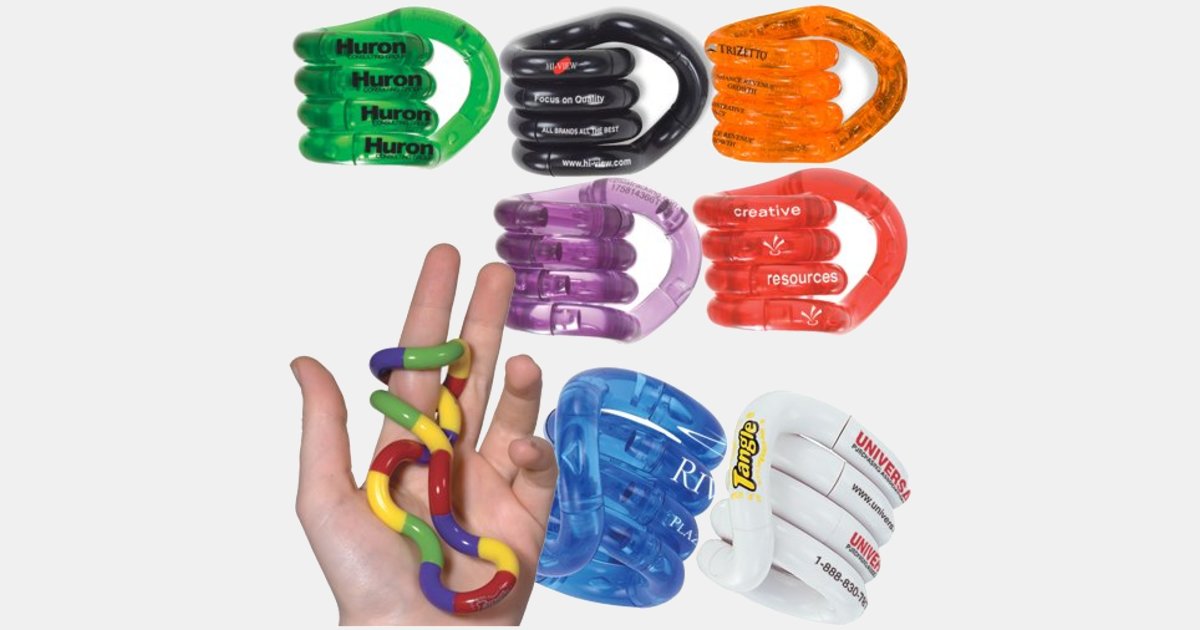 Imprinted Tangle (R) Junior Puzzle with your logo | ImprintLogo.com