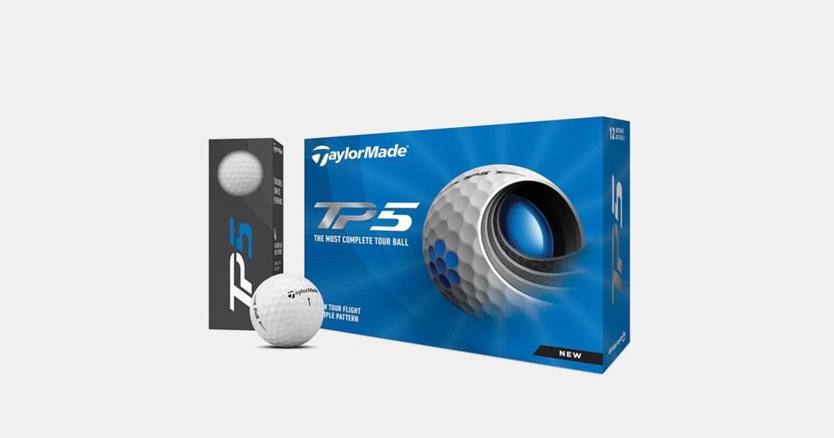 Taylormade Tp5 Golf Ball with your logo | ImprintLogo.com