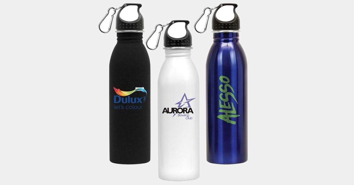 The Solairus Water Bottle with your logo | ImprintLogo.com