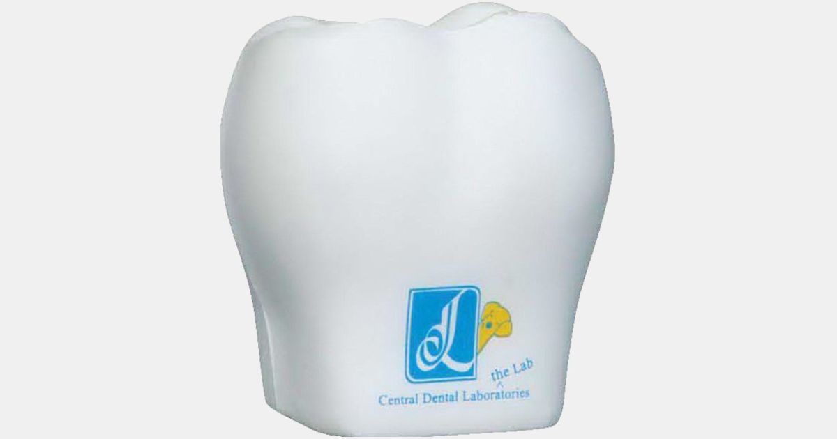 Stress Ball Tooth | ImprintLogo.com