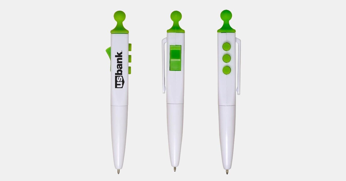 Custom Twitch Fidget Pen with your logo | ImprintLogo.com