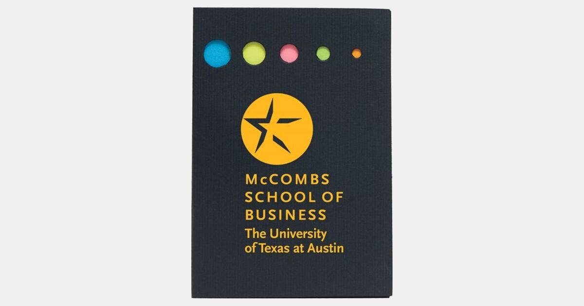 Universal Sticky Note Booklet with your logo | ImprintLogo.com