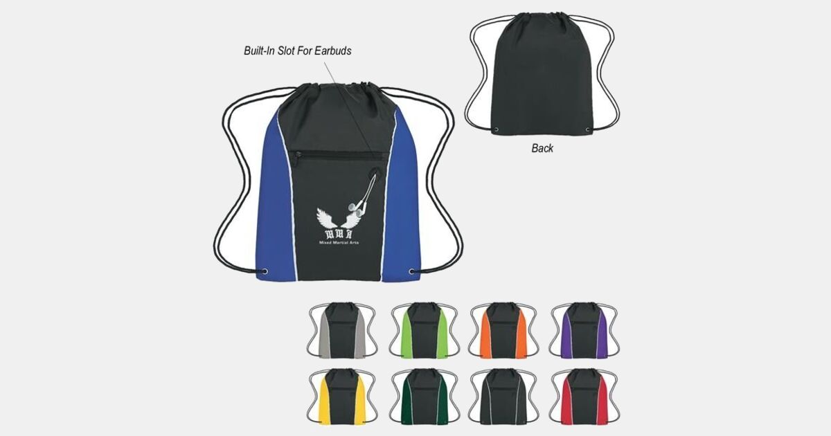 Printed Vertical Sports Pack with your logo | ImprintLogo.com