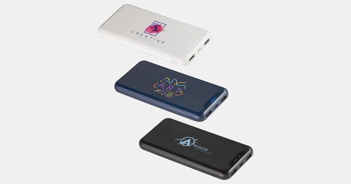 Viceroy 10000mAh Power Bank with your logo | ImprintLogo.com