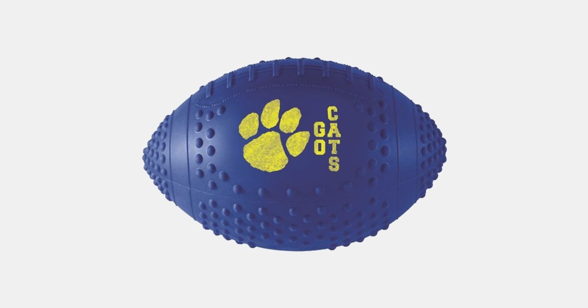 Imprinted Vinyl Grip Football 11" with your logo | ImprintLogo.com