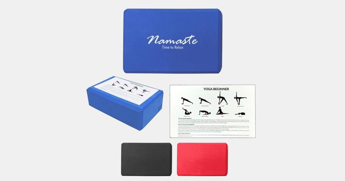 Custom Printed Warrior Yoga Block with your logo | ImprintLogo.com