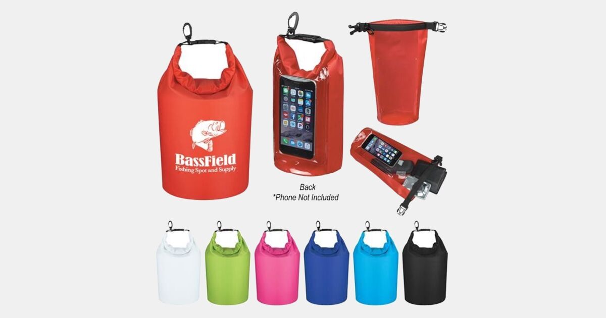 Advertising Waterproof Dry Bag With Window with your logo | ImprintLogo.com