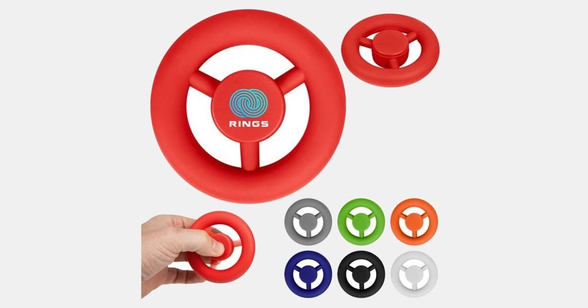 Whirl Wheel Fidget Spinner with your logo | ImprintLogo.com