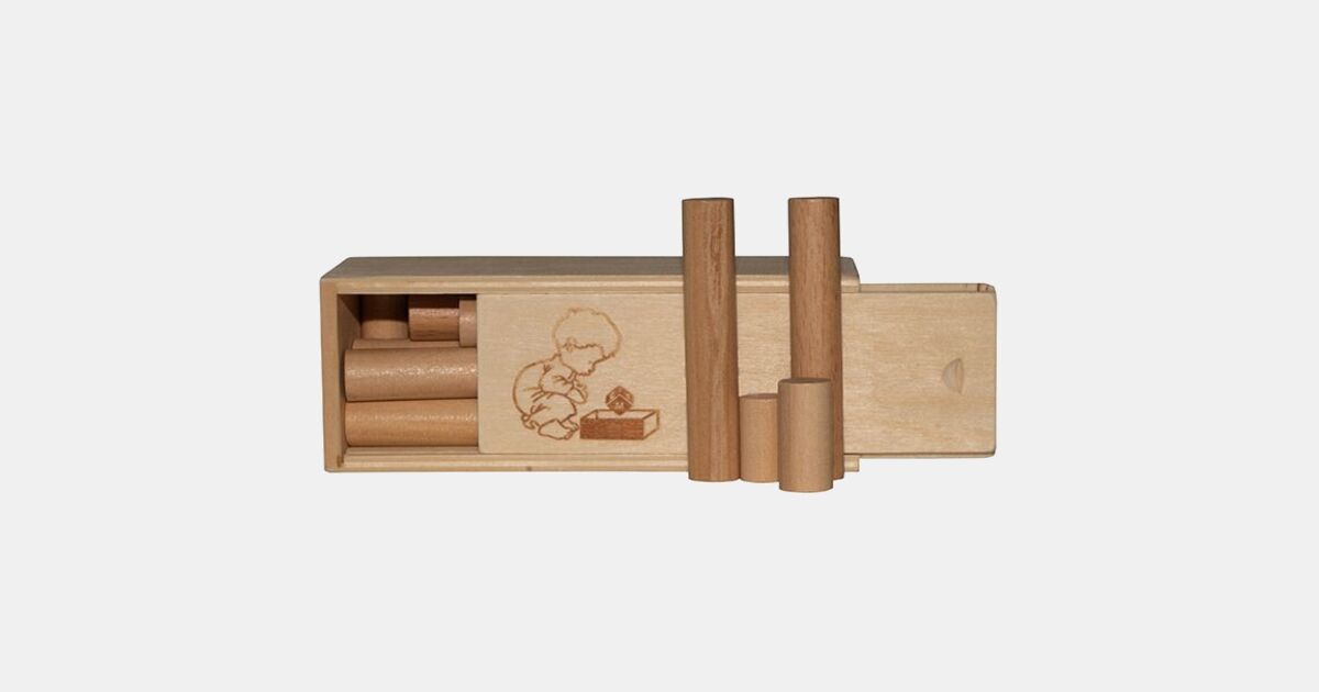 Promotional Wooden Log Puzzle with your logo | ImprintLogo.com